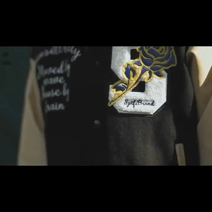 Oem Embroidery Patches Custom Men Letterman Jacket College Jacket ...