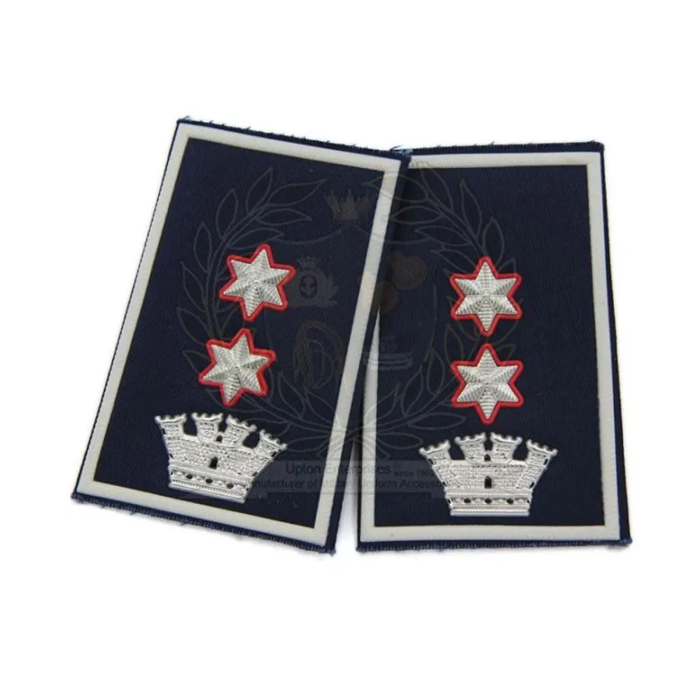 High Quality Embroidered Epaulettes Aviation Officer Uniform Shoulder ...