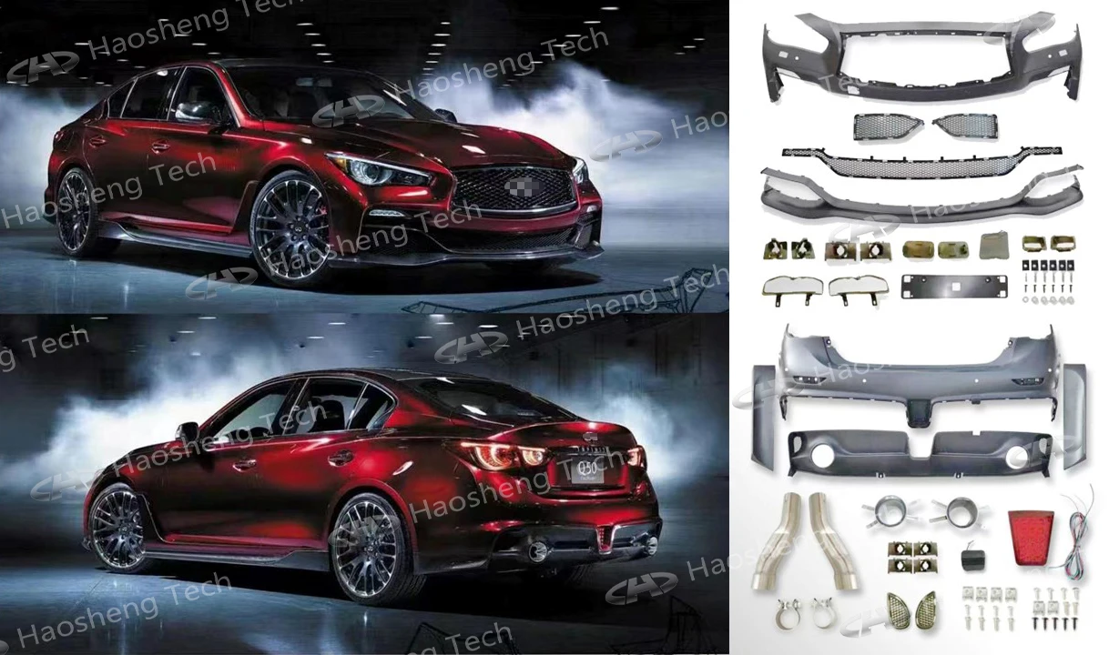 Sport Facelifts Body Kit Accessories for Infiniti Q50