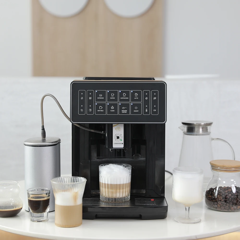 19 Bar Italy Pump Bean To Cup Cappuccino Latte Espresso Fully Automatic ...