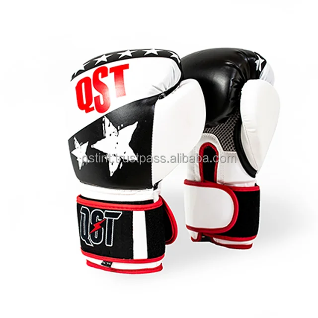 Universal Heavy Duty Pu Leather Boxing Sparring Gloves Non-slip ...