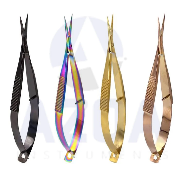 Manicure Scissors Spring Action Russian Manicure Scissors Extra Sharp ...