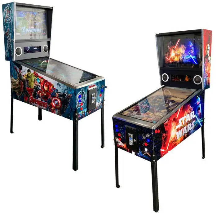 High Quality Coin Operated 4k 49 Inch Screen Maquinas Pinball 6 Bolas ...