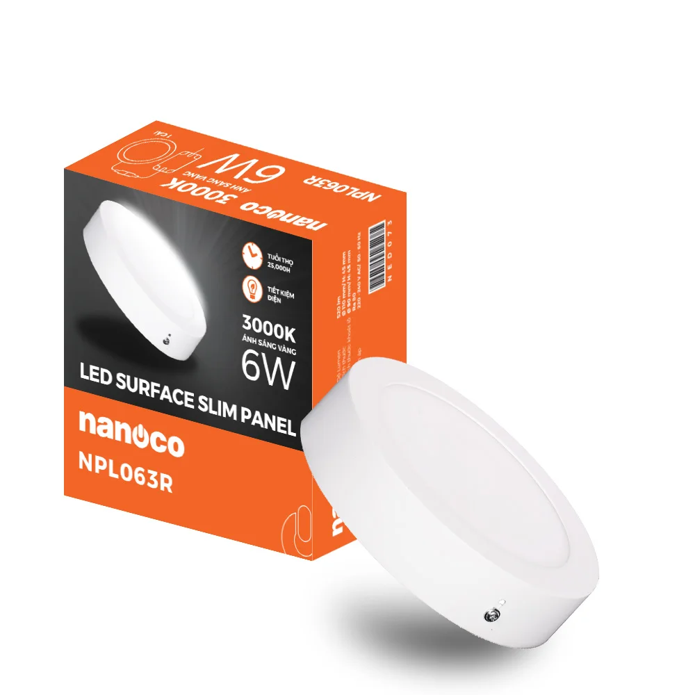 Nanoco Led Ceiling - Led Surface Mounted Panel Light - Circle - Whosale ...