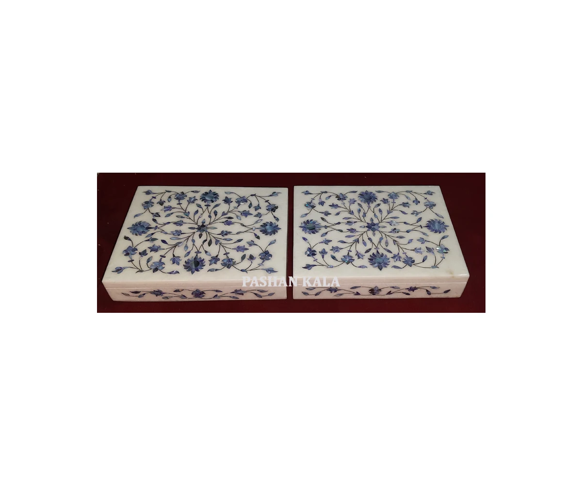 Marble Box Rectangle Shape And Standard Size Luxury Style Fine Polished ...