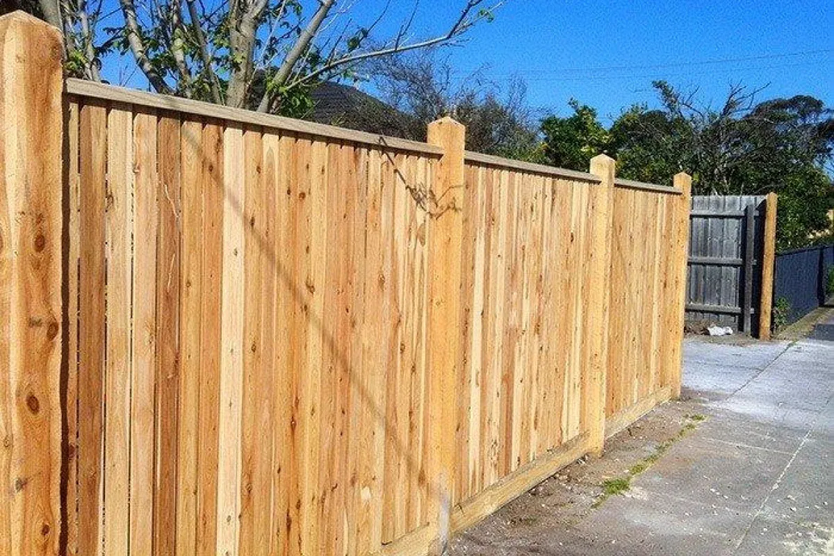 Customized Design Garden Fence Panels - Wood Plastic Composite