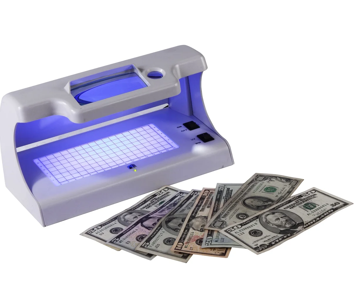 09A with Magnifying Glass - Professional Currency Detector