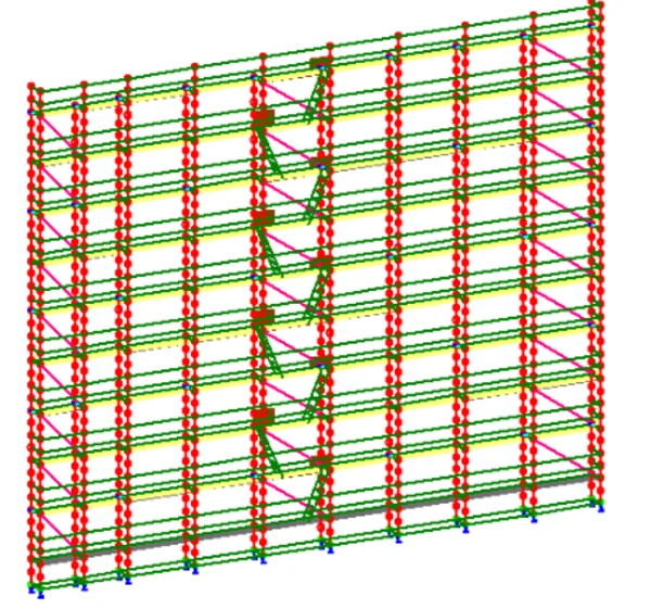 Rs8 Multidirectional Scaffolding: 25x20,50 Mh (512 M 2,7 Holes Of 3m ...