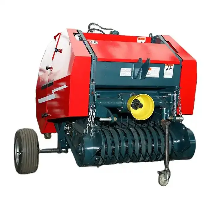 2024 Straw Hay Baler or Baling Press Machine Mini Round Straw Hay Baler Mini Round/Square Hay ...