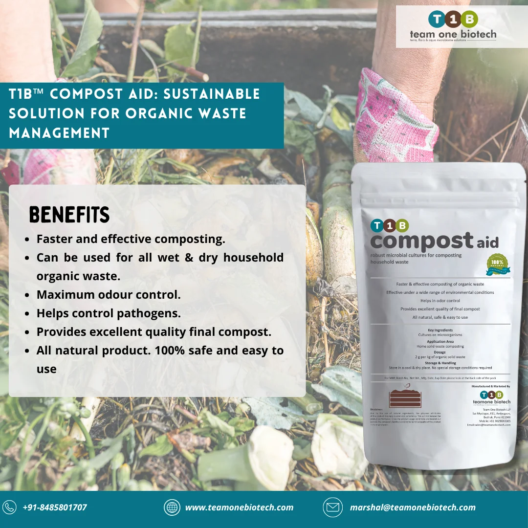 Fast Breakdown Composting Culture for Dry Organic Waste Premium Compost ...