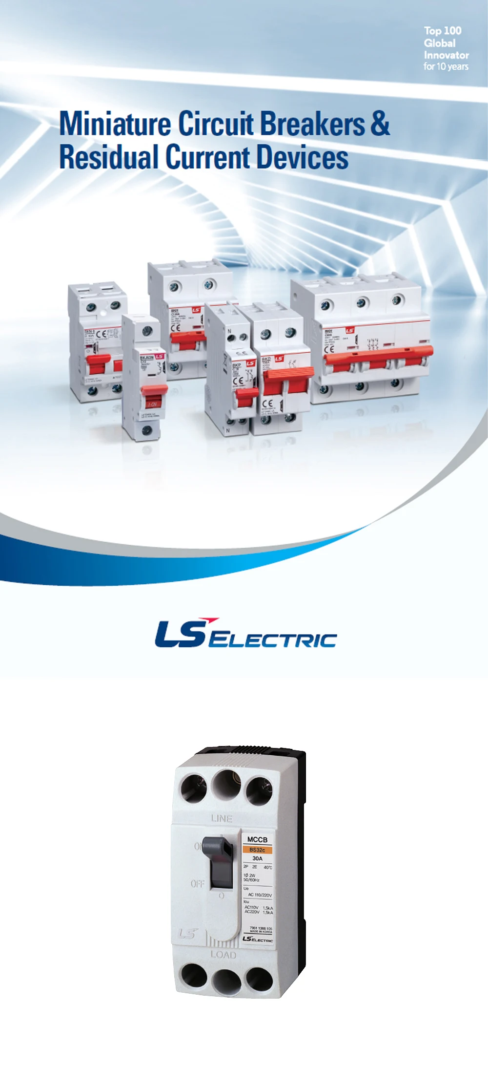 Ls Electric_mcb Miniature Circuit Breaker - Buy Electronic Switchgear Magnet Switch Magnetic ...