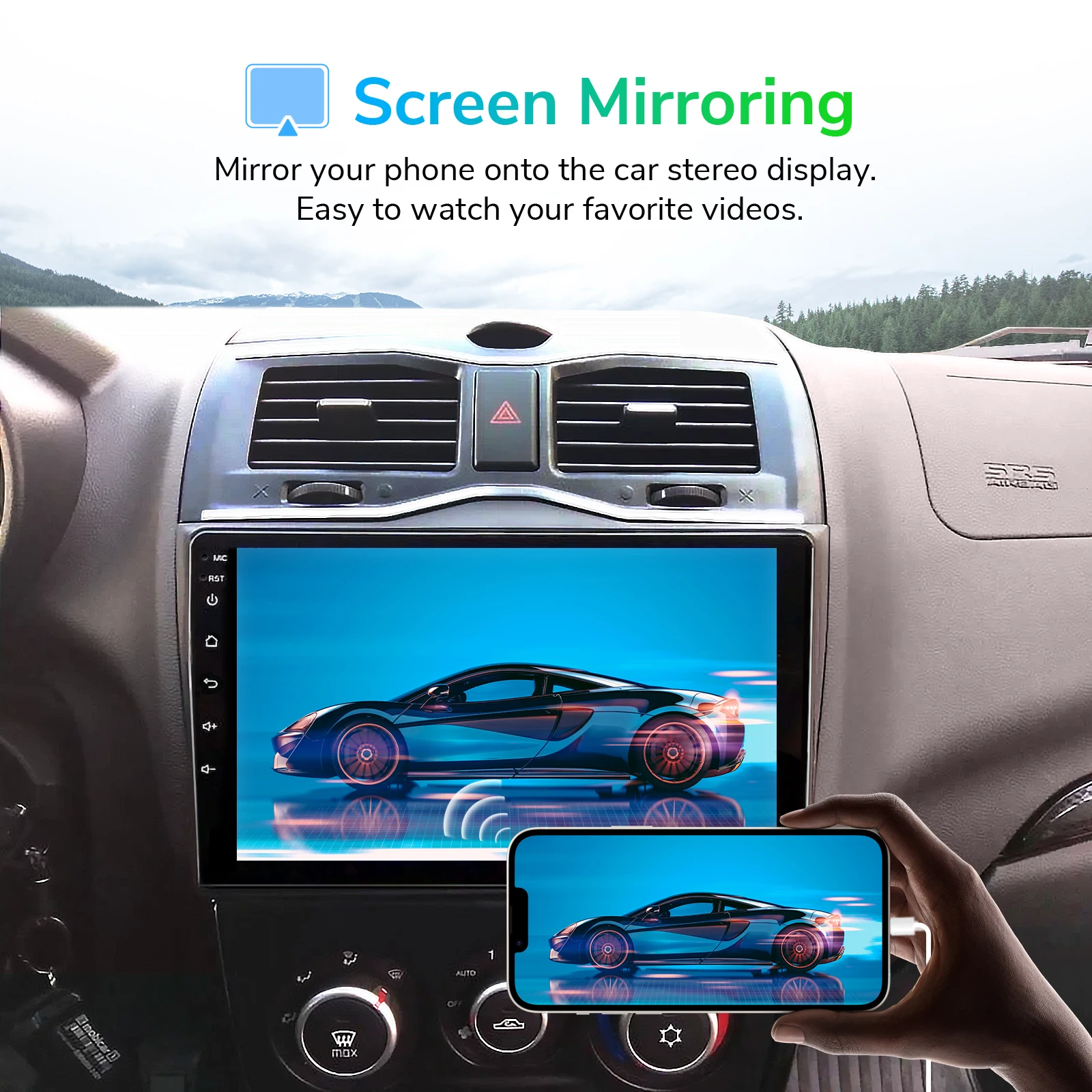 Eonon Latest Android 12 Universal Android Car Radio With Dsp Carplay ...