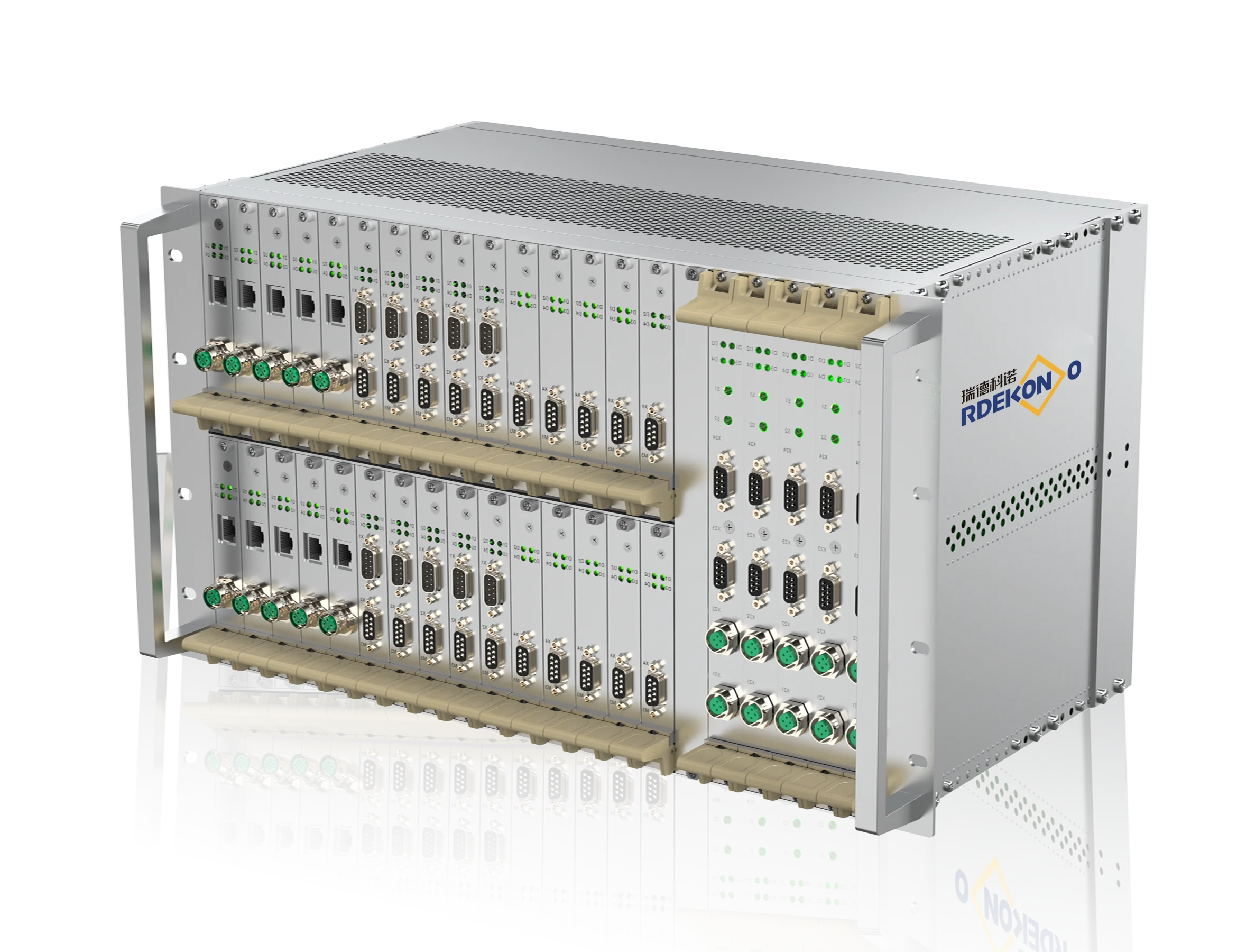 RDEKONO EG+ series rugged subracks 6U OEM ODM Standard Aluminium ...