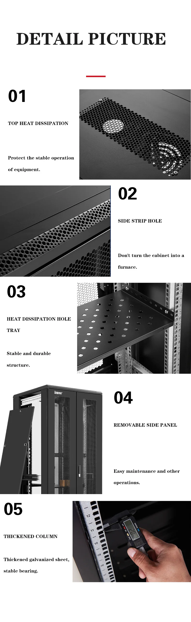 Network Rack 19 Inch 42u Floor Standing Server Cabinet - Buy Server Rack 42u Server Rack Price ...