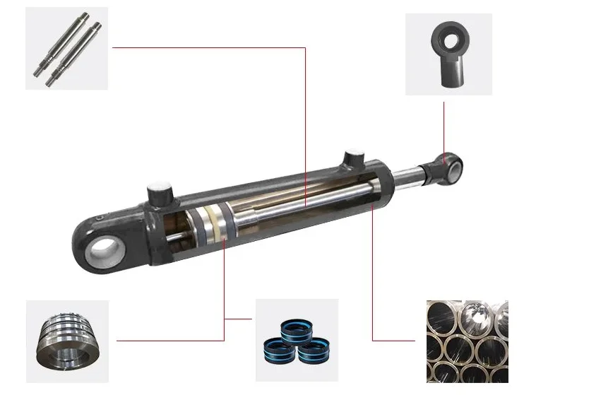 Custom Hydraulic Cylinders for Toyota Forklifts - 1 Year Warranty