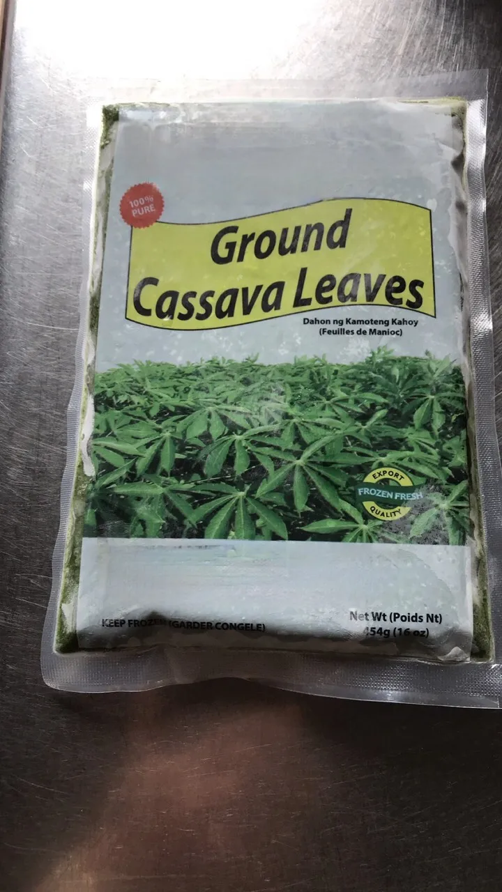 Frozen Minced Cassava Leaves from Vietnam - 100% Fresh, Organic, Ideal ...