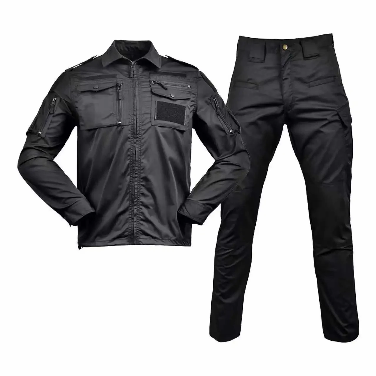 Latest New Design Security Guard Uniform Men's Polyester Short Sleeve ...