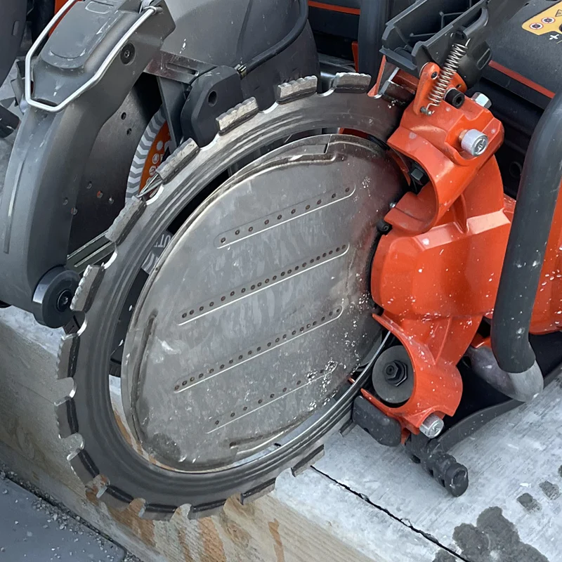 Laser Welded Turbo Segment Diamond Ring Saw Blade for Concrete Cutting
