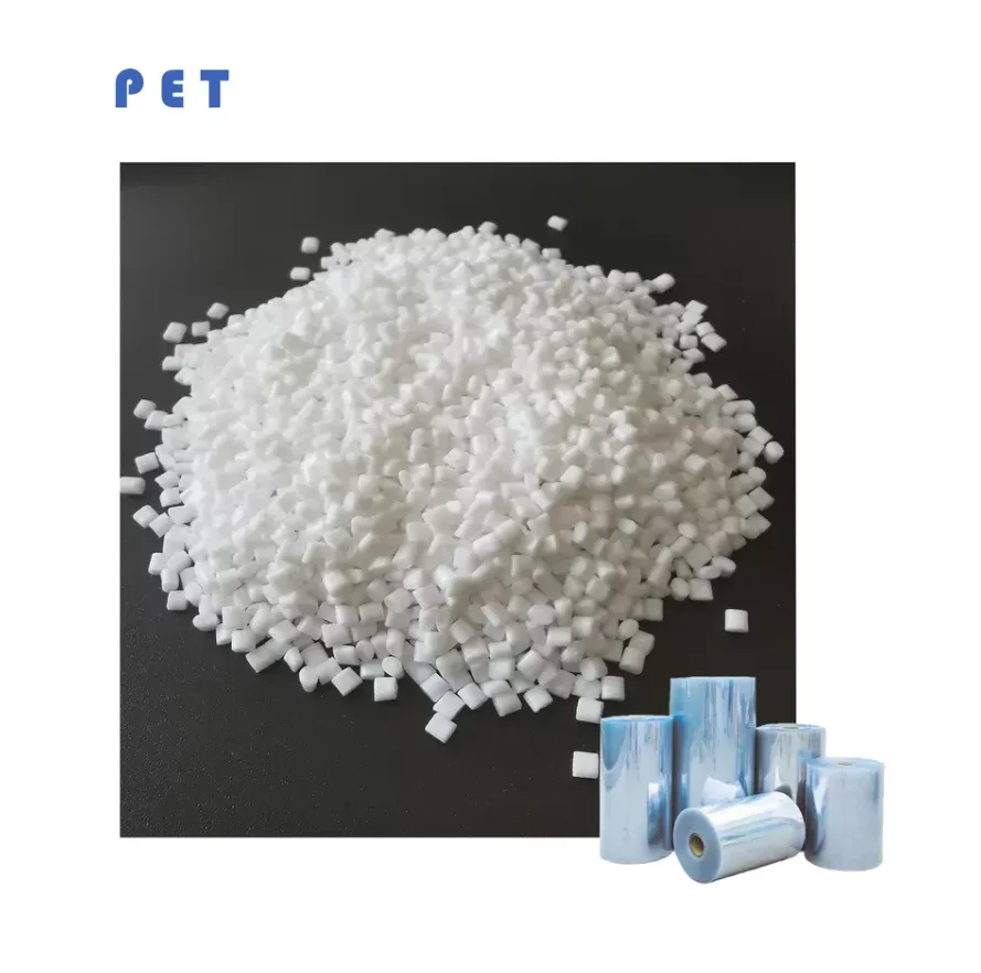 Fiber Grade Pet Flakes/ Polyethylene Terephthalate Plastic Granules Raw ...
