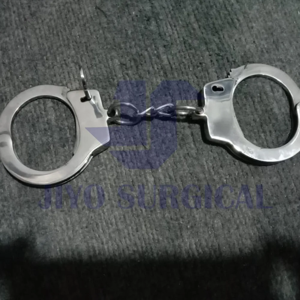 100% High Quality Stainless Steel Handcuffs - Secure & Durable