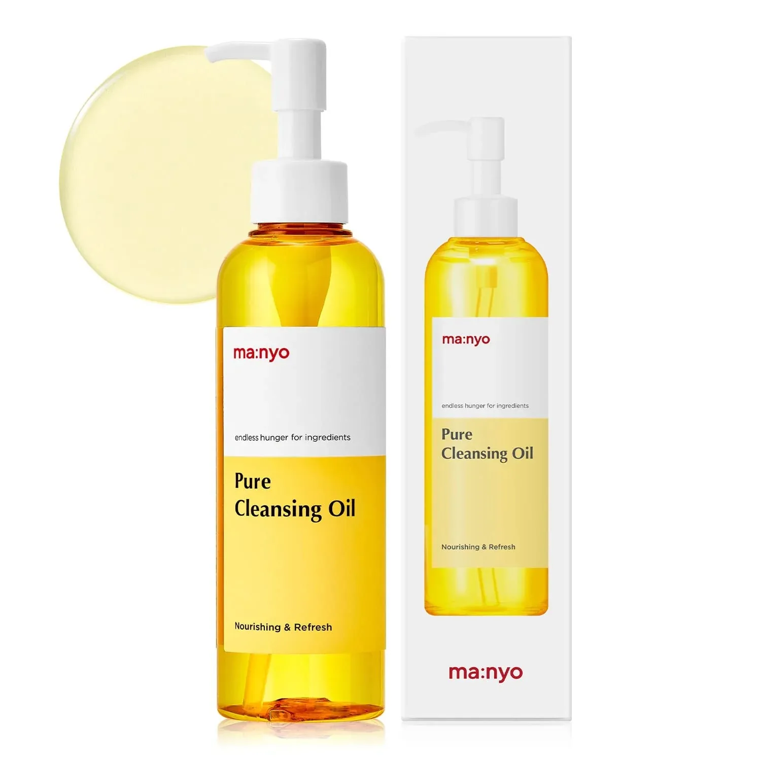 Korean Ma:nyo Facial Cleanser Deep Cleansing Oil Pure Cleansing Oil ...