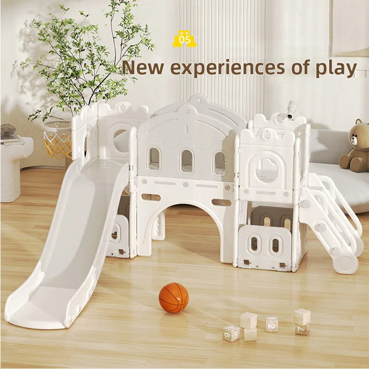 New Design L-Shaped Tower Indoor Baby Slide Safety Children Slide ...