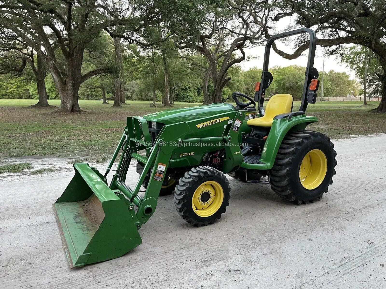 2017 John Deere 3038e Tractor - 4x4 - 37 Hp - Hydrostatic - 98 Hrs ...
