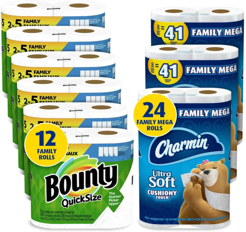 Bounty Select-a-size Paper Towels,12 Double Rolls,White - Buy Bounty ...