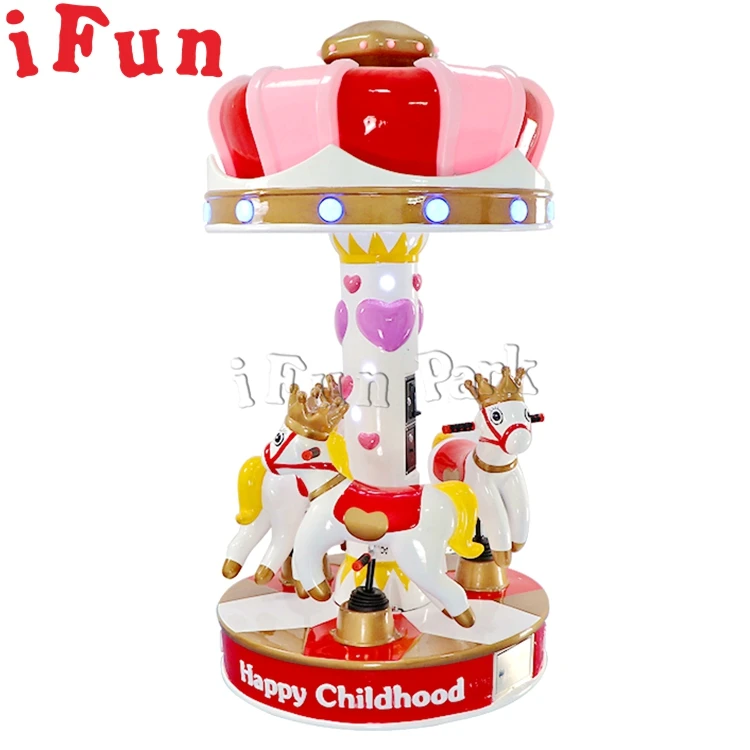 Ifun Park Electric Arcade Game Indoor Game Machine 3 Players Carousel ...