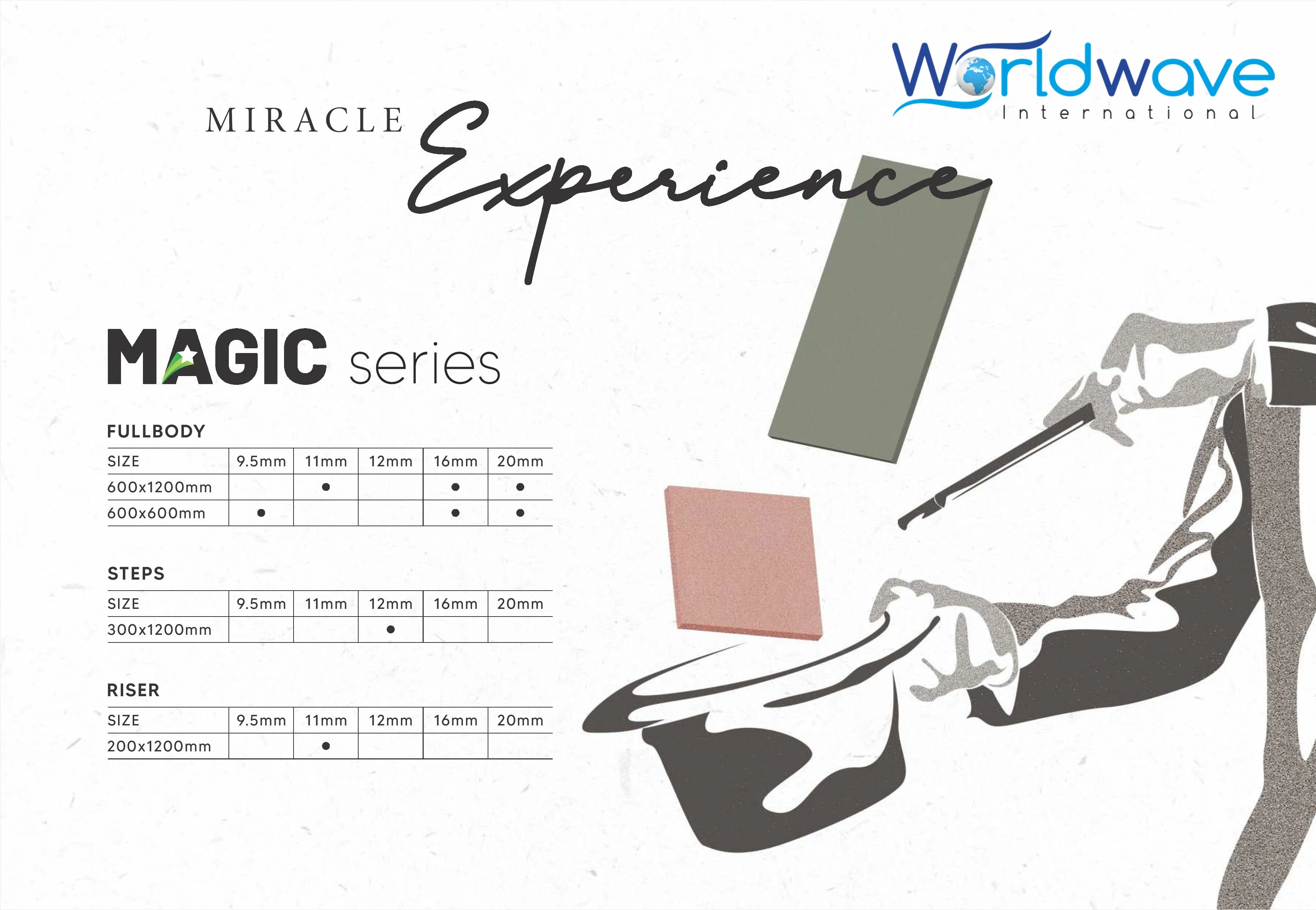 Homogeneous Vitrified Tiles 60x60cm & 60x120cm Through-Body Interiors ...