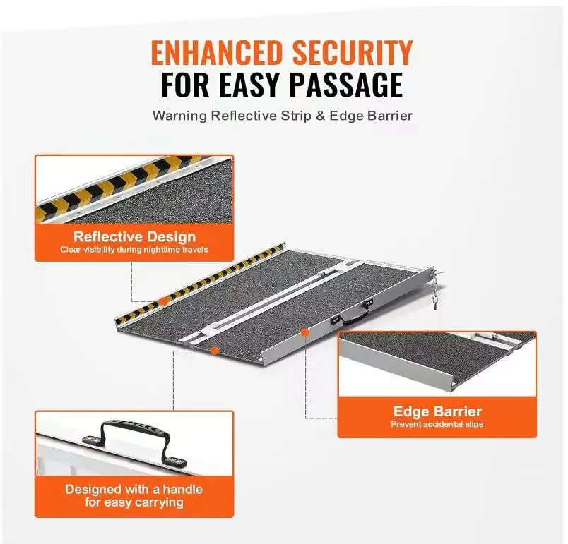 Portable Aluminum Foldable Mobility Scooter Ramp for Disablity| Alibaba.com