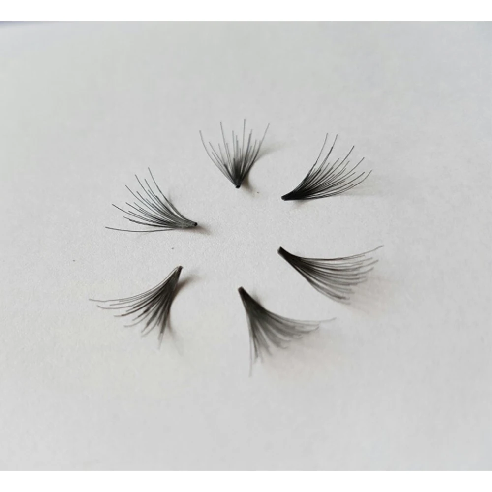 Eyelash Extension Natural Cluster Knot Free Mink Cluster Flare ...