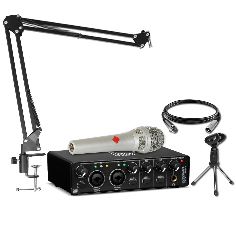 Biner MD22 Audio Interface - Studio Quality Sound Card