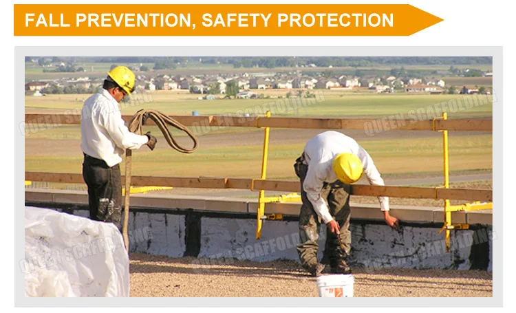 Temporary Guardrails for Construction - Parapet Wall Clamp System for ...