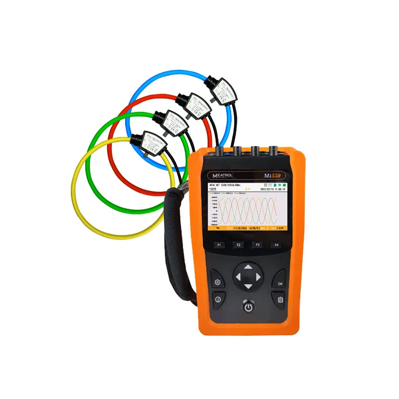 High Precision Portable Handheld Single Phase Three Phase Power Quality ...