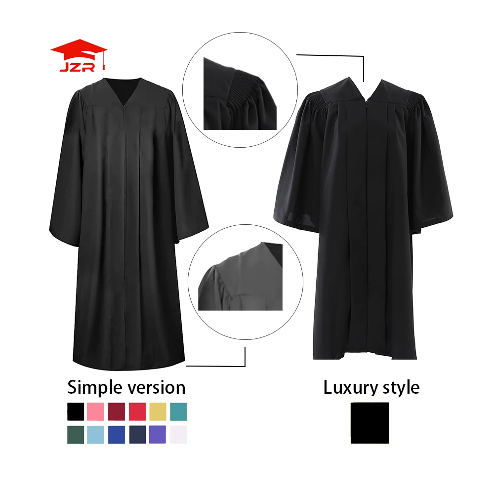 Custom Graduation Cap Gown University Outfits American Luxury Doctoral ...