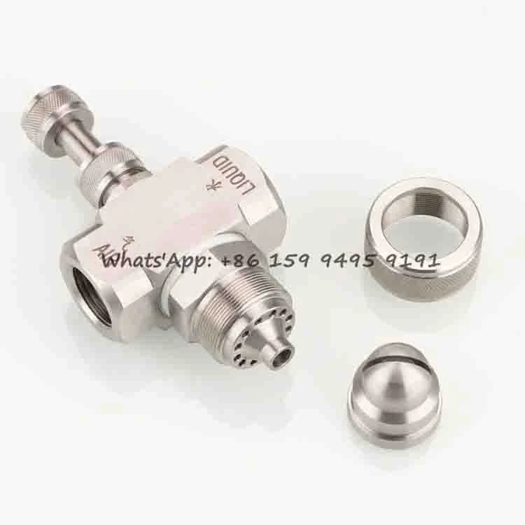 304 Stainless Steel Compressed Air Atomizer, High Quality Fine Liquid ...
