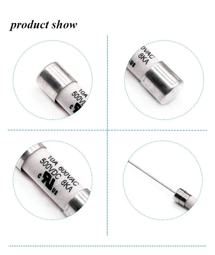 Buy Wholesale China 5x20mm 5.500 Series Ceramic Fusible Fast Blow Tube ...