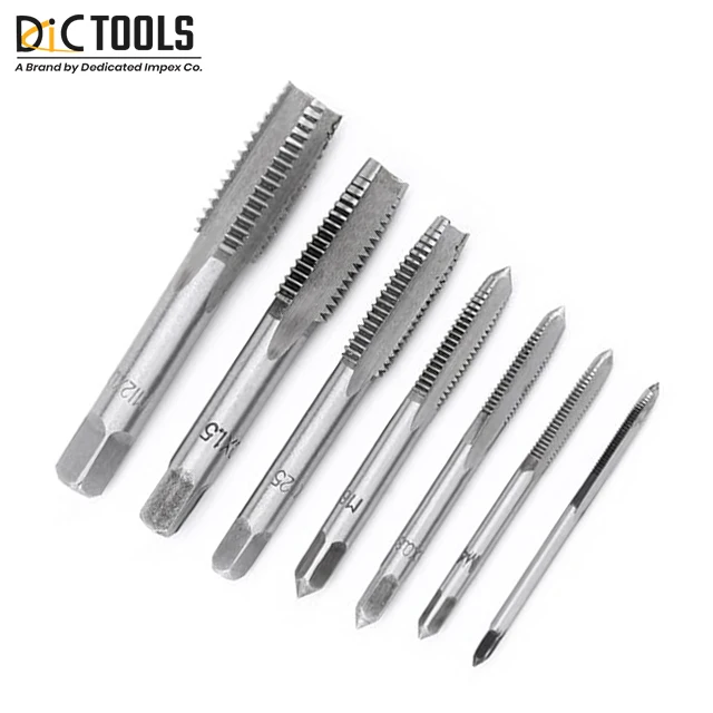 Iso Certified Steel Tapping Dies And Taps Set With Tin Coating M-2 M-35 ...