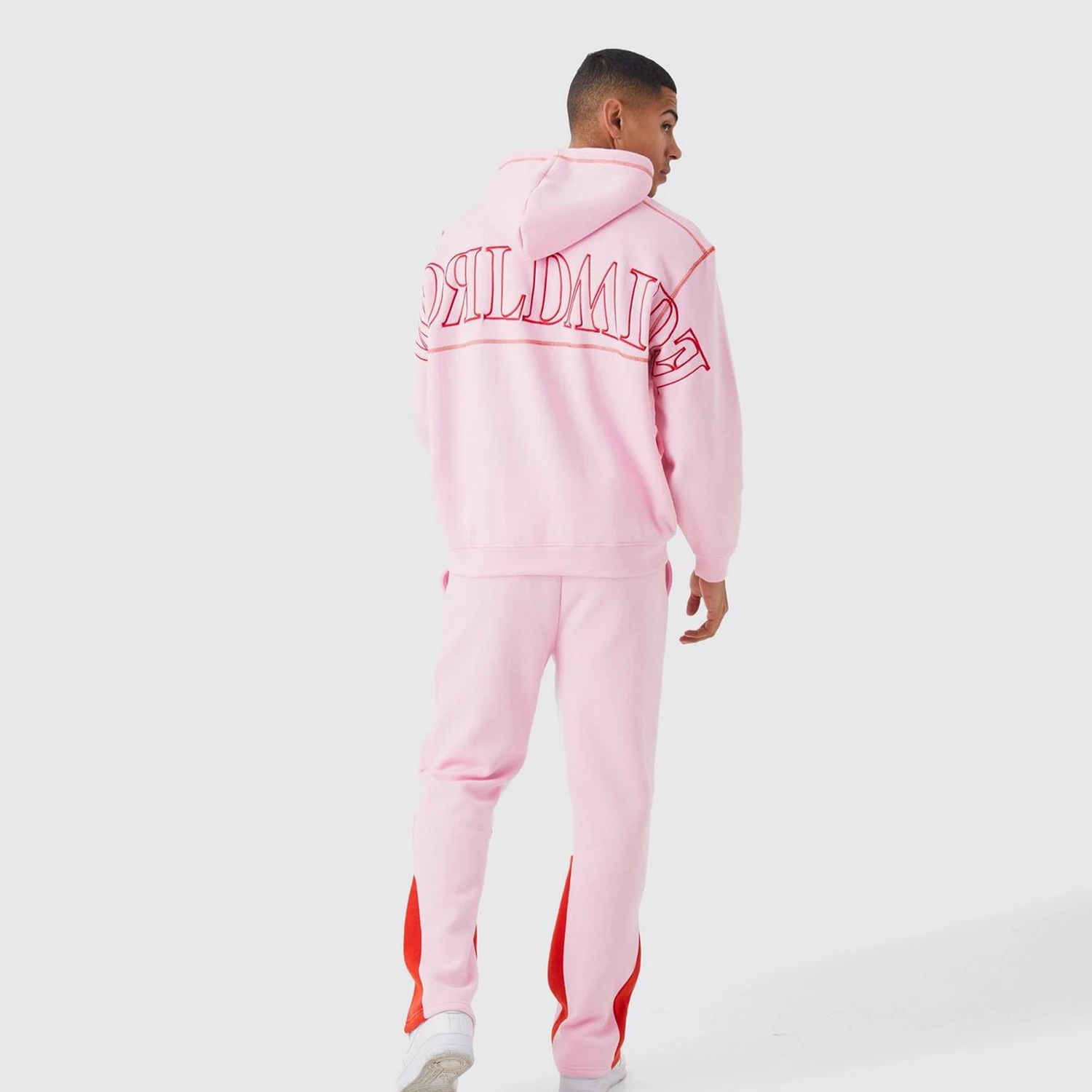 Oem Outdoor Tracksuit Vintage Streetwear Fabric Pullover Oversize ...