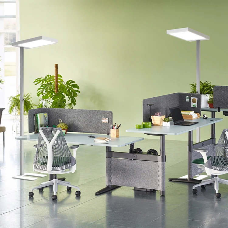 Nordic Floor Light Fixtures Design Modern Office Led Standing Floor ...