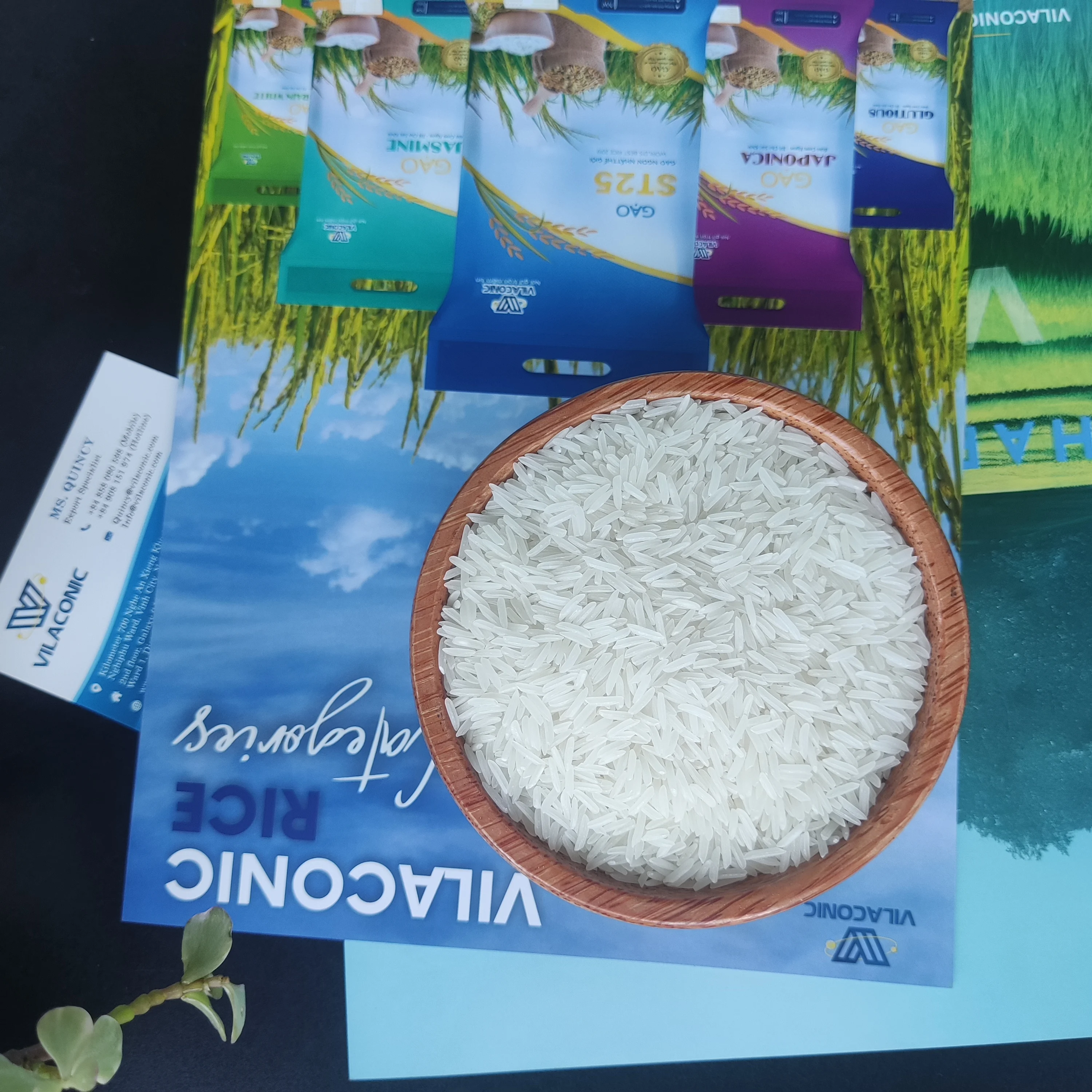 High Quality ST25 Long Grain Vietnamese Rice - Sticky & Scented