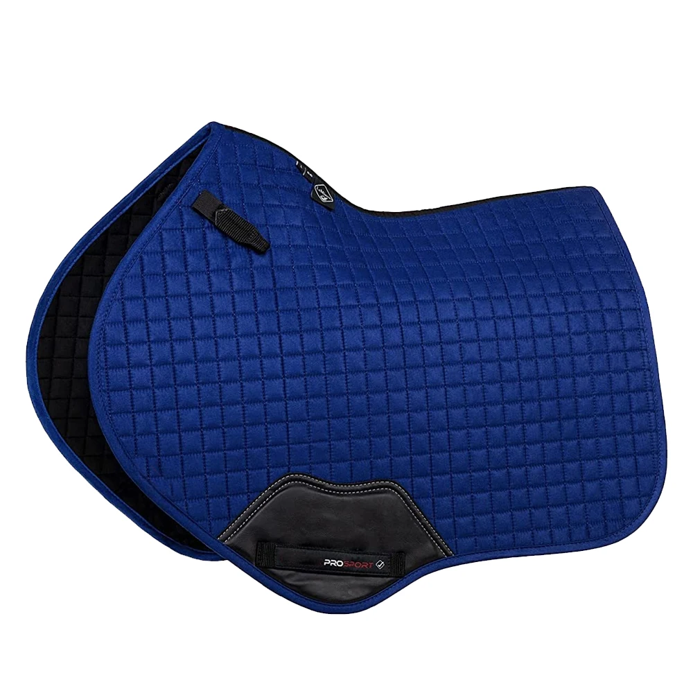 High Quality Custom Saddle Pad Cotton Comfort English Horse Saddle Pads ...