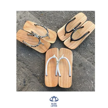 Hot Trending Vietnamese Wooden Clogs Or Sole Sisters (guoc Moc) Sandal ...