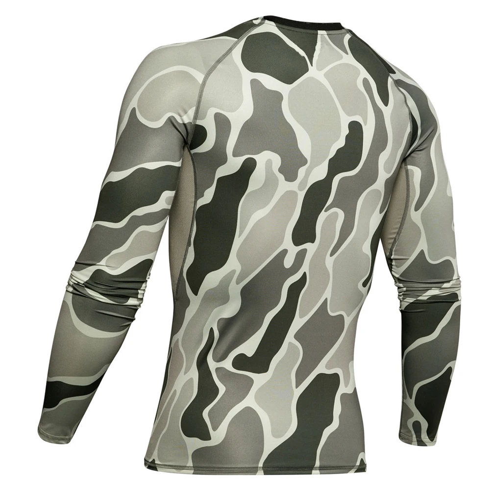 Mens Compression Plus Size Base Layer Printed Thermal Gym Sports Set ...