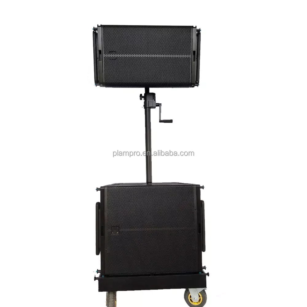 Single 12 Inch Two-way Powered Line Array Loudspeaker System Neo Powered,Lightweight Line Array ...