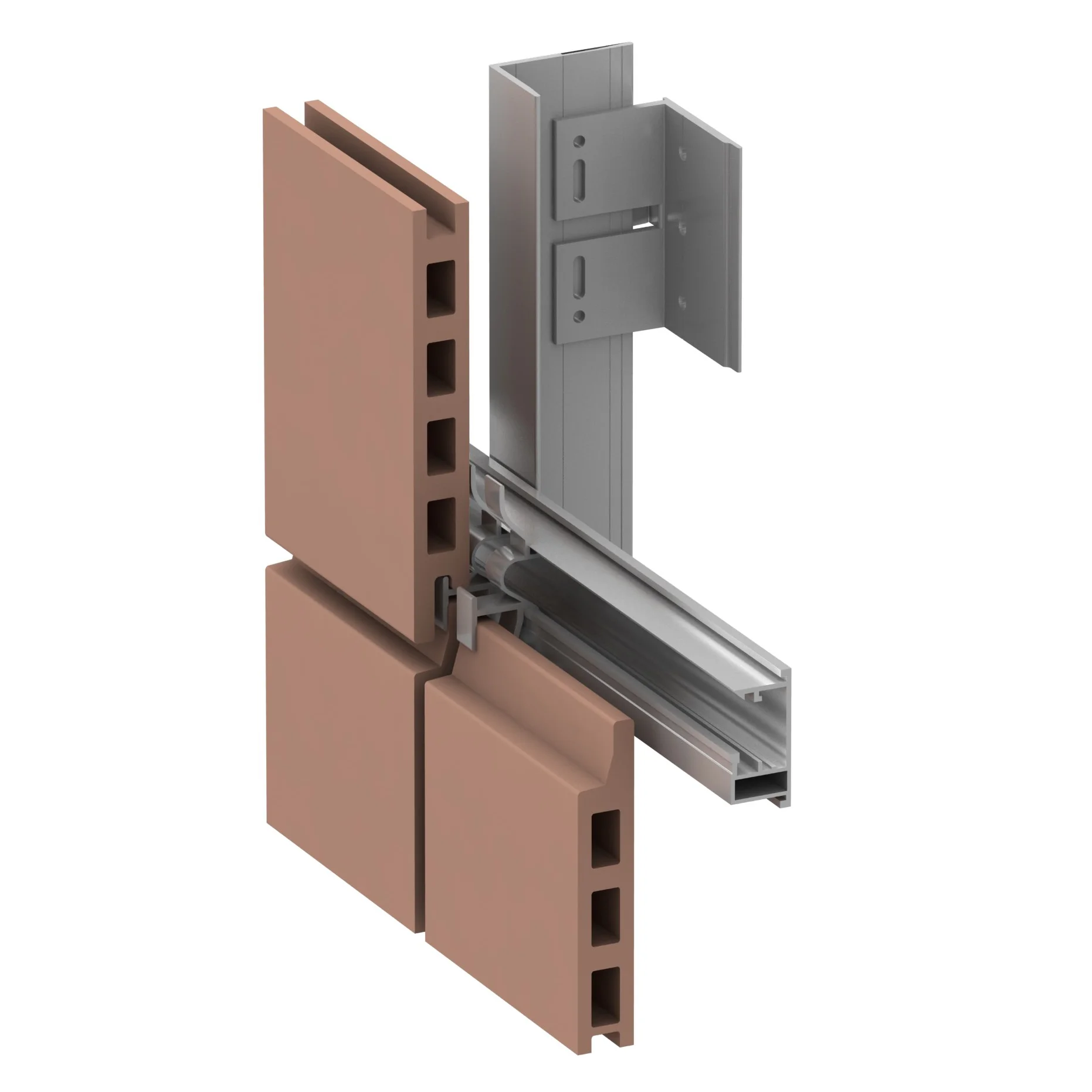 Alt 150 Ventilated Cladding Facade System Concealed Fastening Of ...