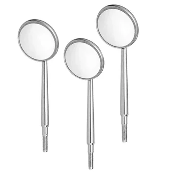 Dental Mouth Inspection Mirror Handle With Mirror No 4 Or 5 Hygienist ...