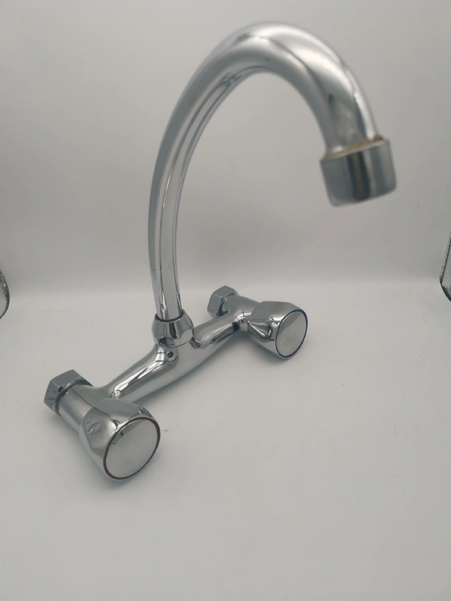 Modern Wall-mounted Kitchen Faucet Hot And Cold Torneira With Double ...