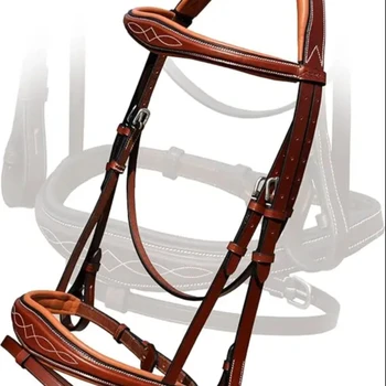 Bridle With Ergonomic Crown Piece,Soft Padding Anatomic Design Snaffle ...
